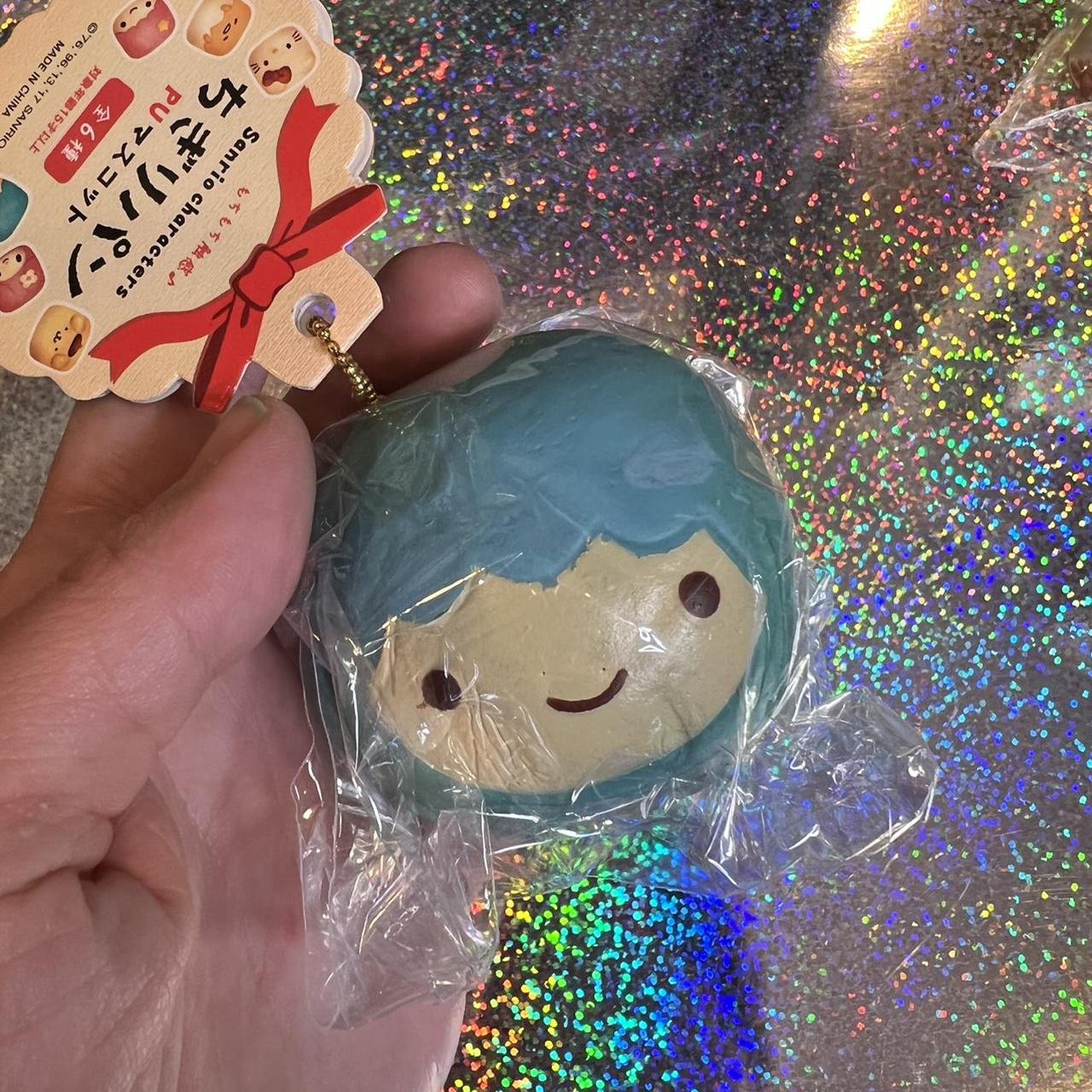 KIKI Blue Little Twin Stars Bread Bun Sanrio... - Depop