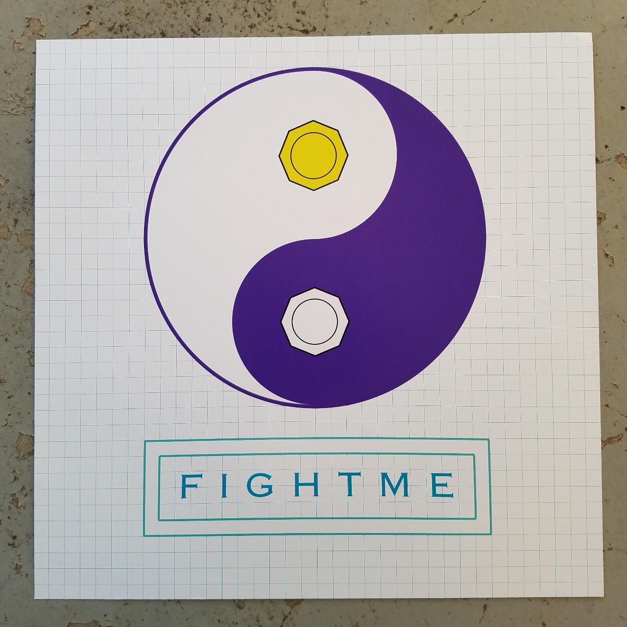 fight me print! 16"x16", a LARGE print on nice... - Depop