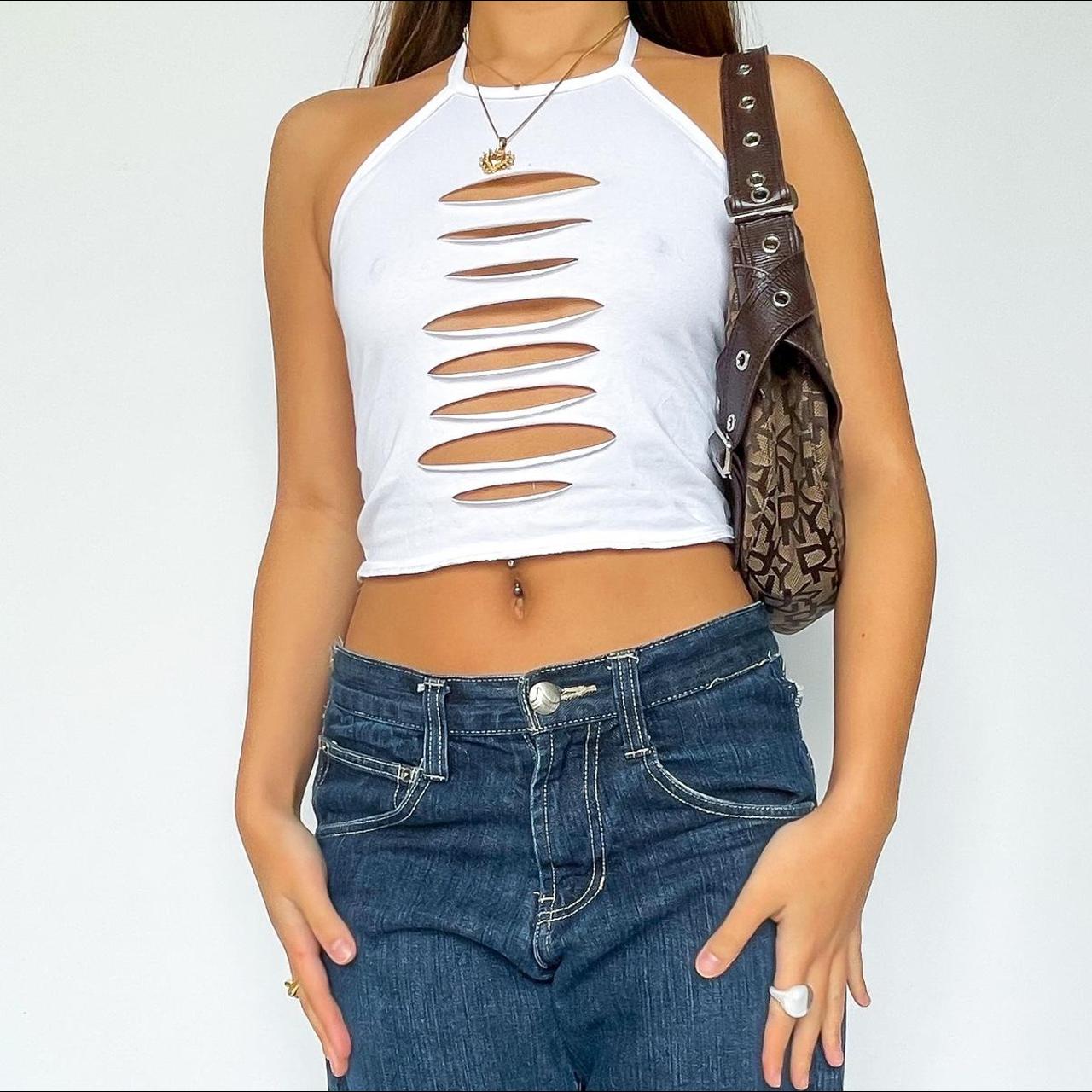 This is the white Ava top designed by me ! from my... - Depop