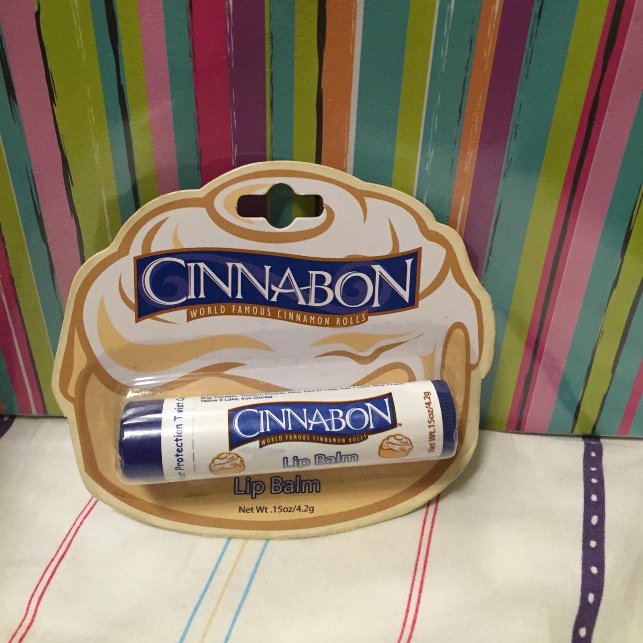 Cinnabon lip balm. #lip smackers #kawaii - Depop