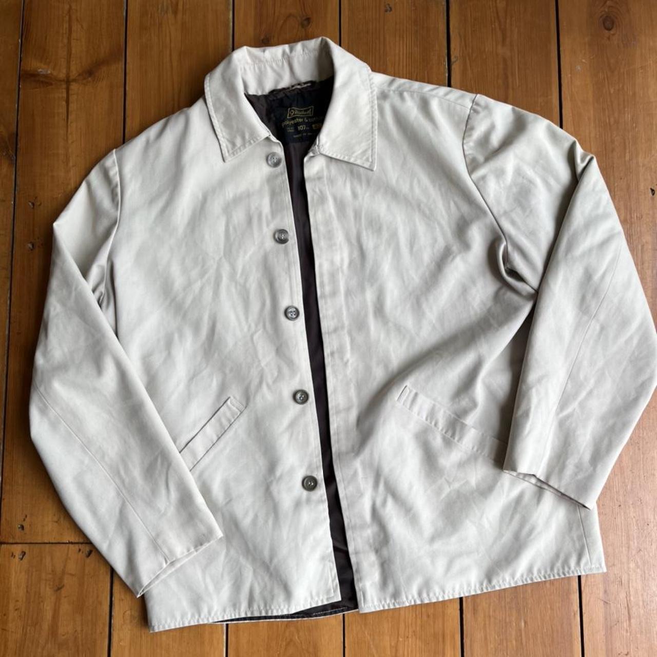 Men's Cream Jacket | Depop