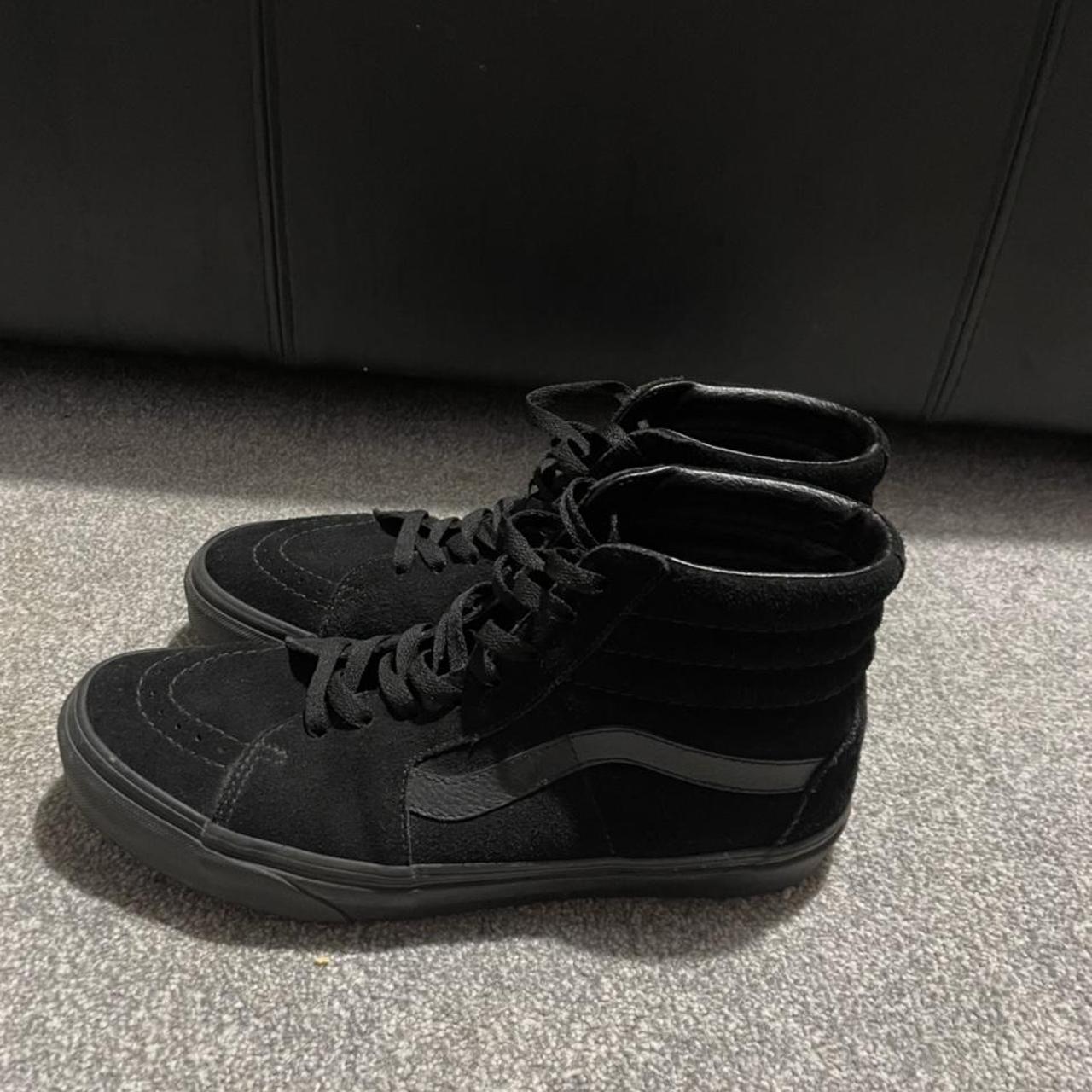 Vans mid top skating trainer. Hardly been worn.... - Depop
