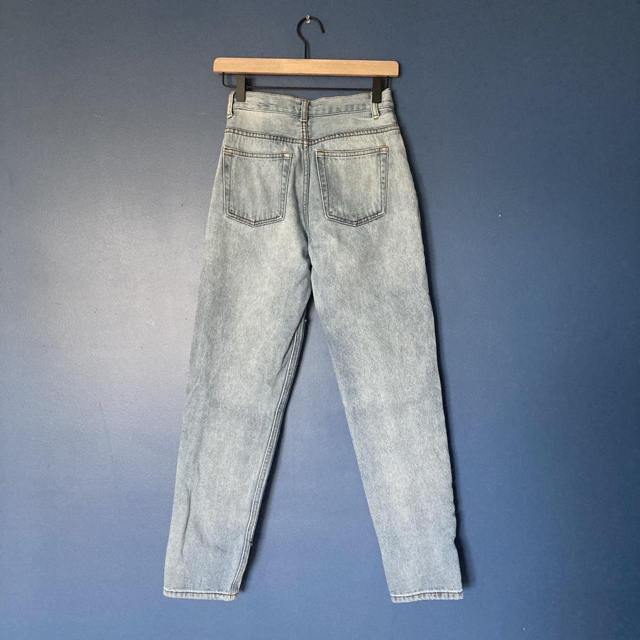 Brandy Melville Kenzo Patch Jeans Fabric is a bit... - Depop