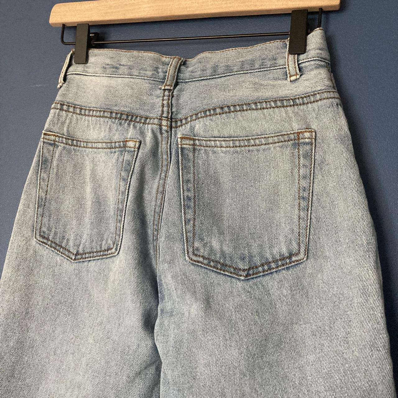 Brandy Melville Kenzo Patch Jeans Fabric is a bit... - Depop