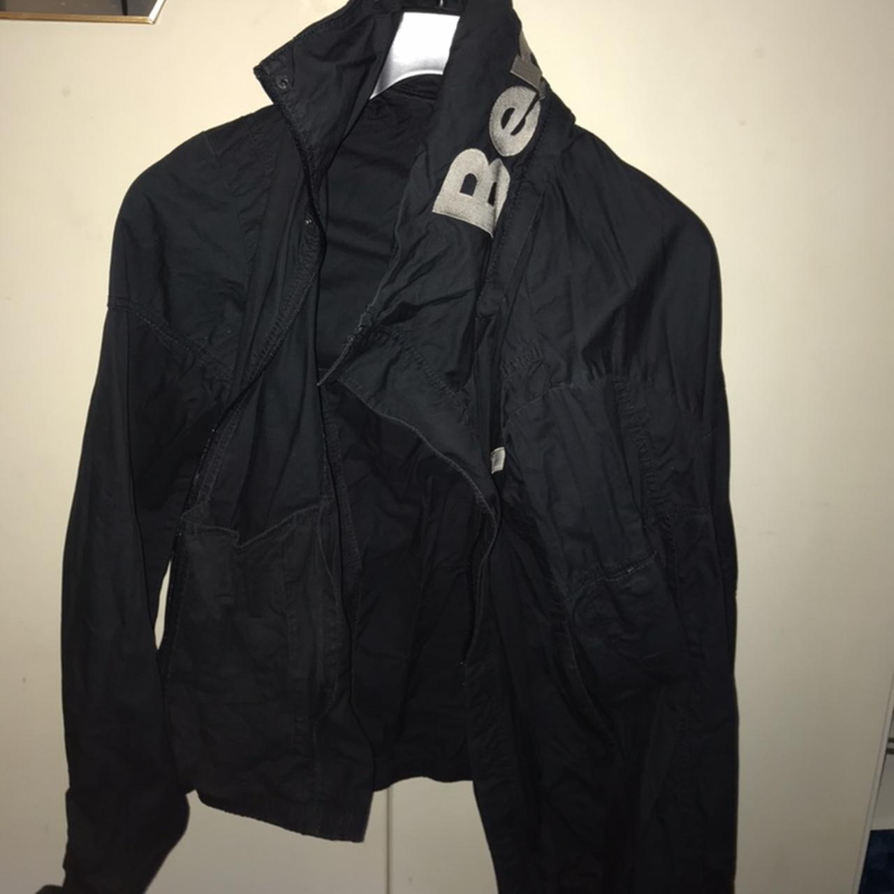 Black Bench. coat size medium but also fits a small... - Depop