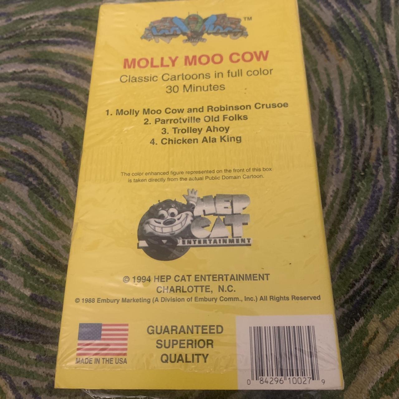Molly Moo Cow cartoon classics vhs - Depop