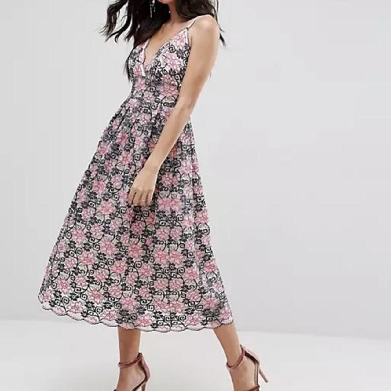 ASOS lace cami prom dress. Size 6. Got from eBay but... - Depop