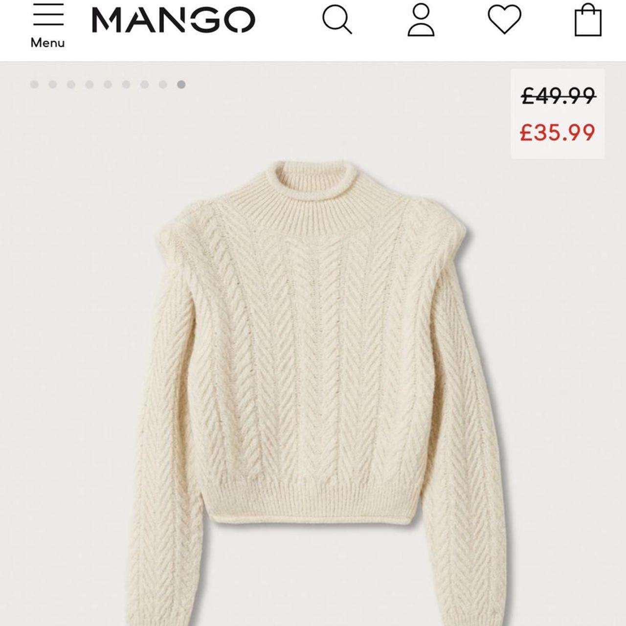 WANTED **** Mango herringbone jumper In a... - Depop