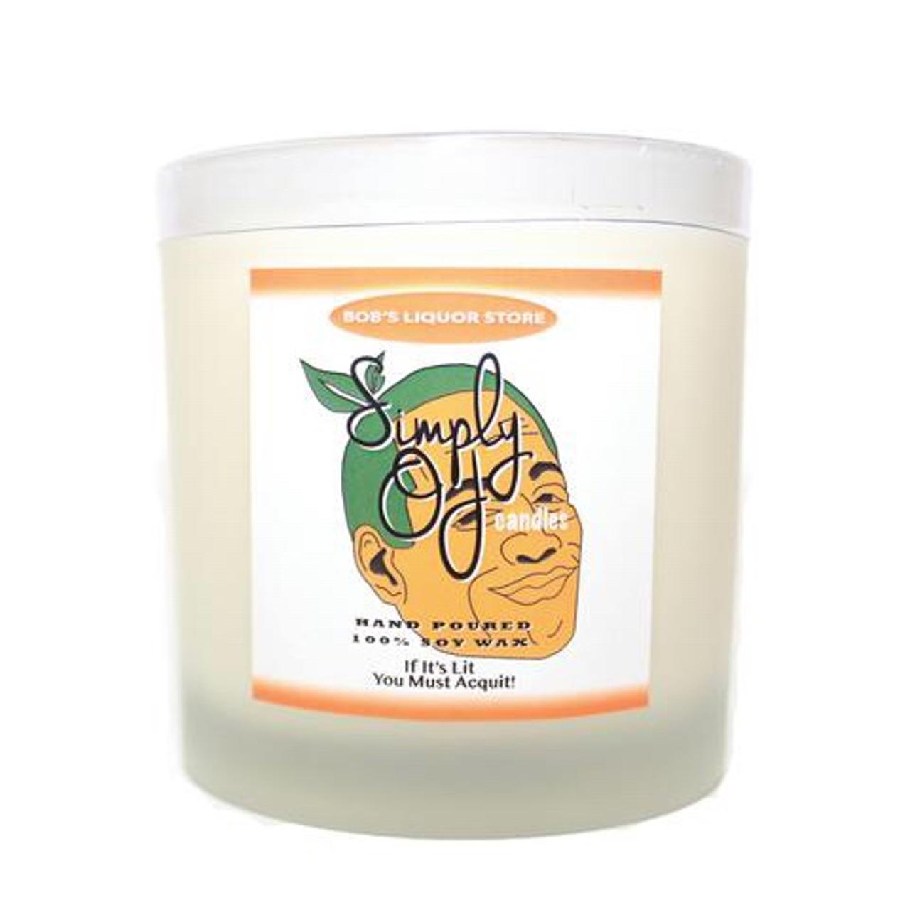 Simply OJ Soy Wax Orange Scented Candle Brand New... - Depop