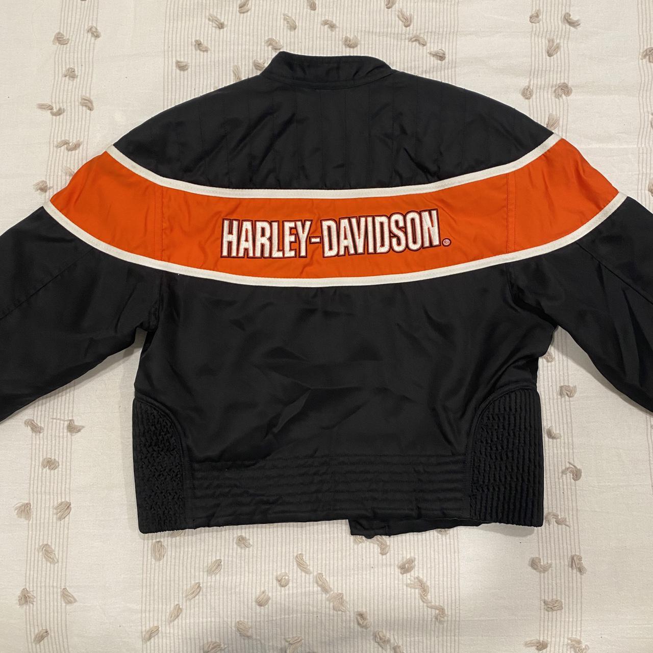 🖤🧡 HARLEY DAVIDSON RACING JACKET!!!! There’s two... - Depop