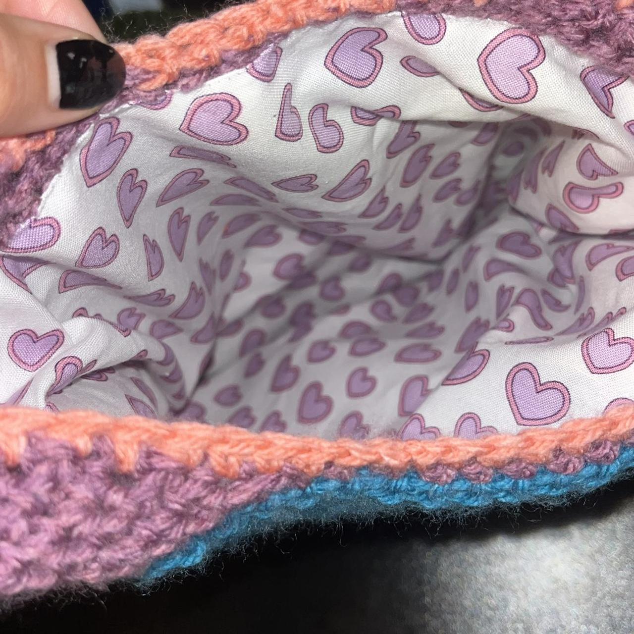 UNIF Women's Purple and Blue Bag | Depop