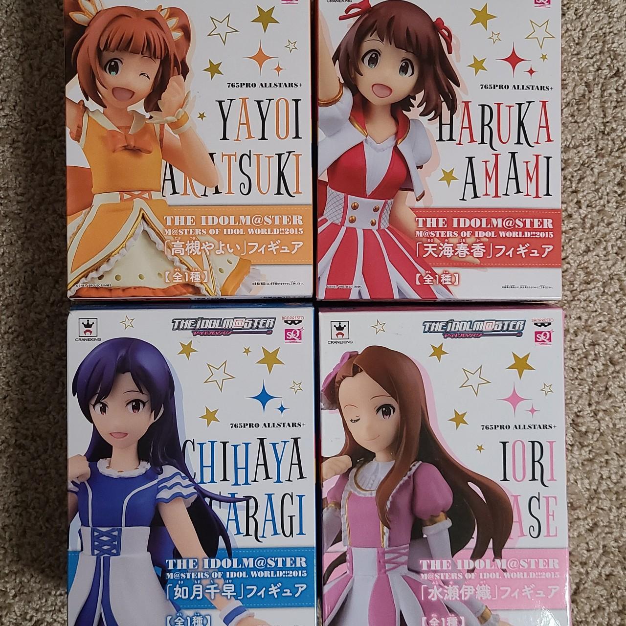 Idolmaster Masters of Idol World 2015 figures... - Depop