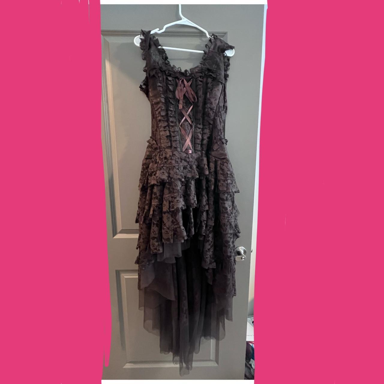 Acme Clothing Women's Brown Dress | Depop