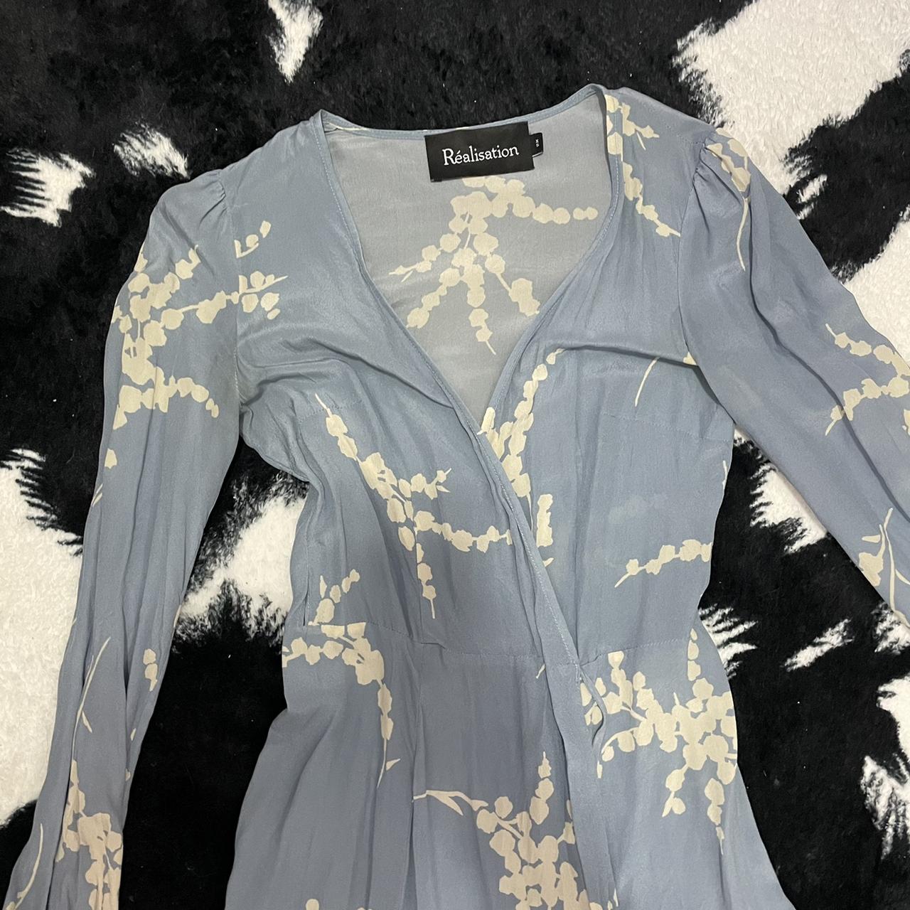 Réalisation par violette dress in blue Size XS... - Depop