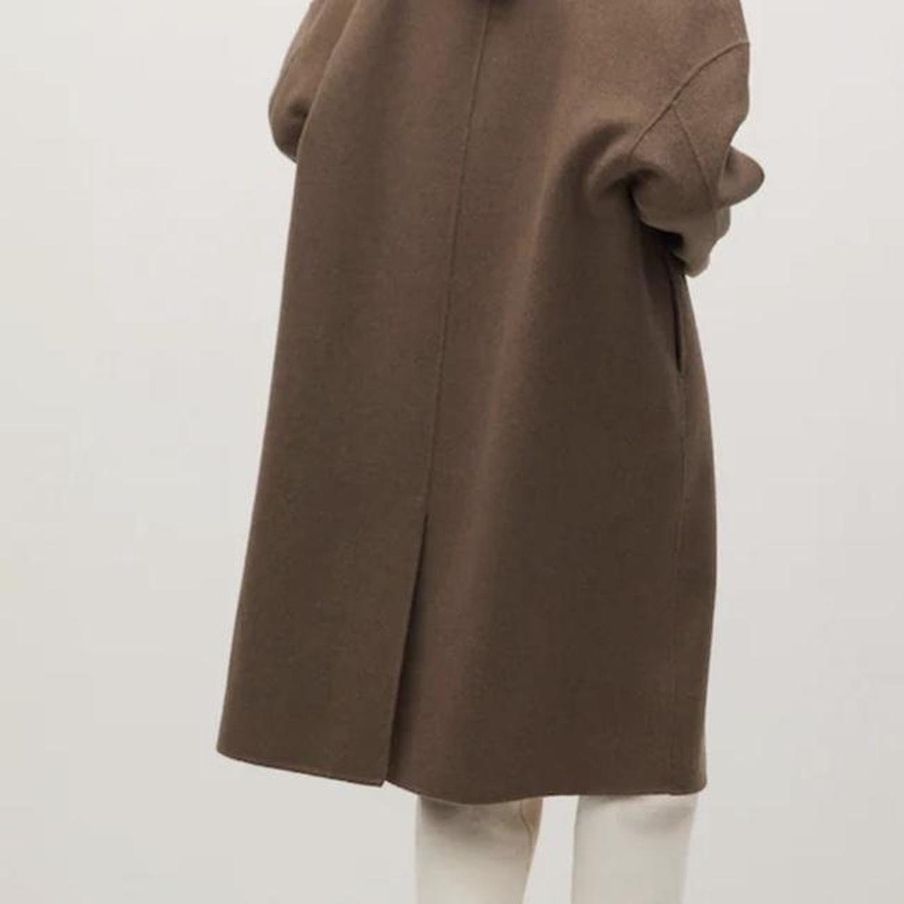 Mango Handmade Wool Coat Beautiful coat, worn only... - Depop