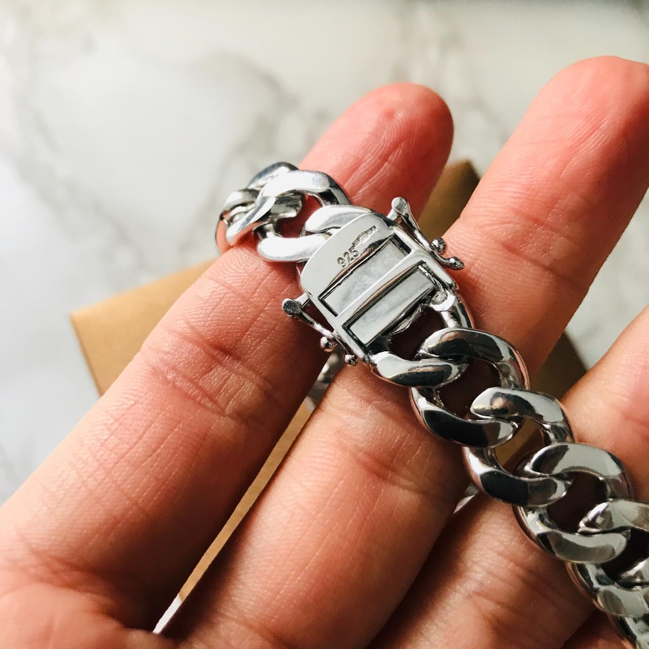 Popular style Cuban Link , Iced Out Curb Chain... - Depop