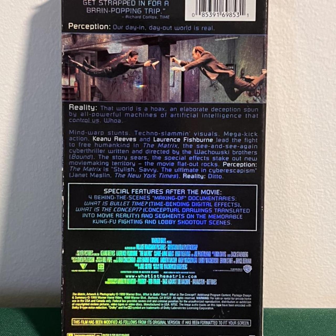 The Matrix VHS 1999 ( collector’s edition ) 📼 Great... - Depop