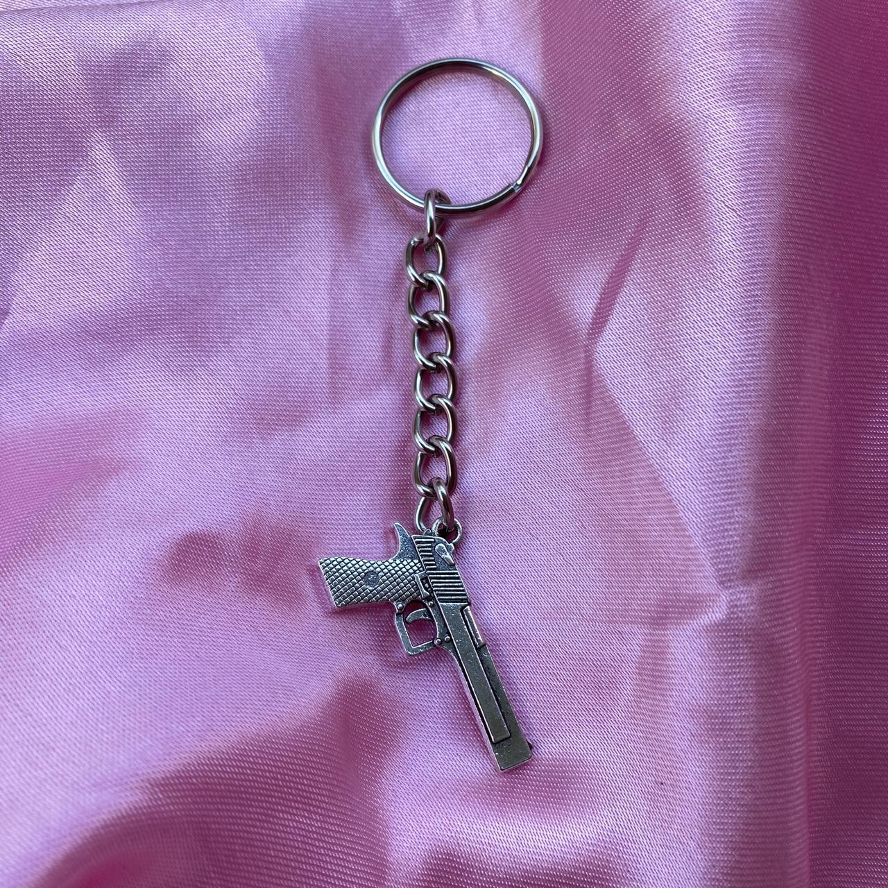 🔫 gun key ring ☁️ perfect for your keys or just... - Depop