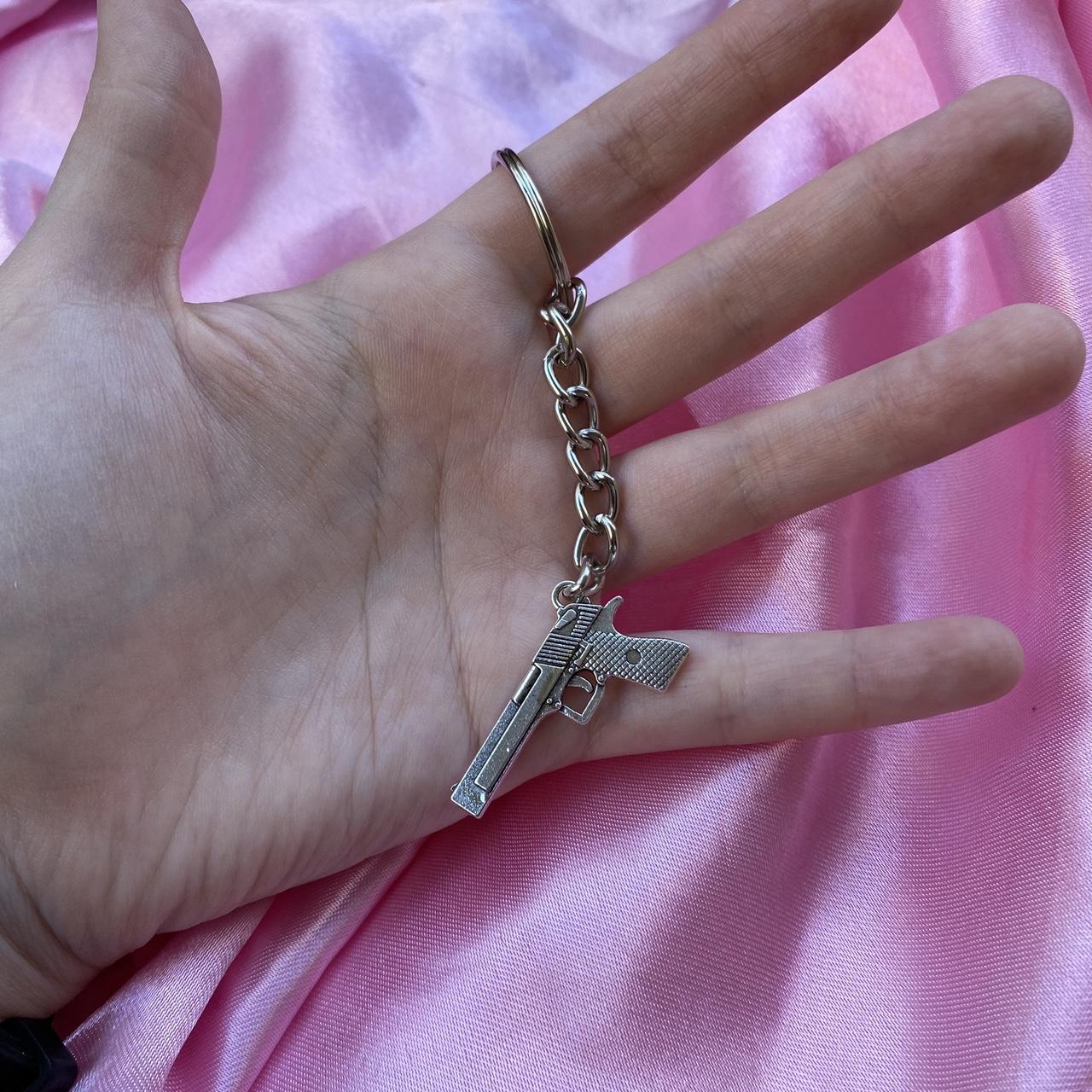 🔫 gun key ring ☁️ perfect for your keys or just... - Depop