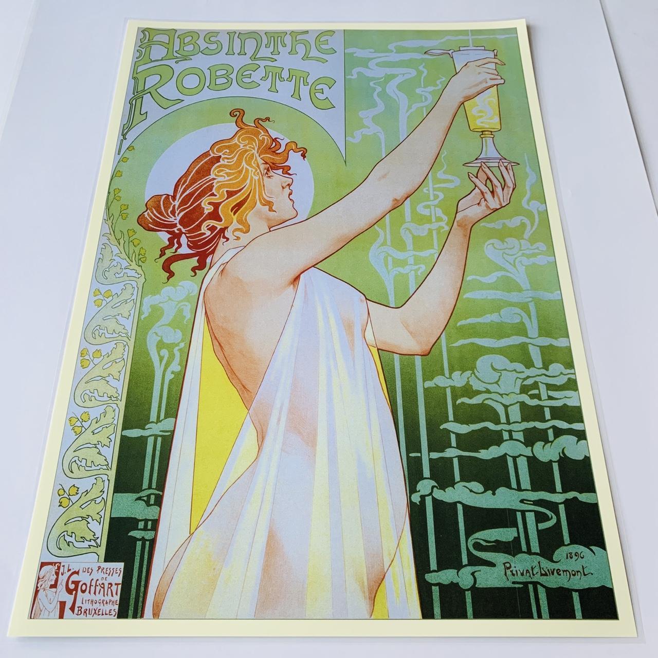 This is a Poster of Absinthe Robette by Henri... - Depop