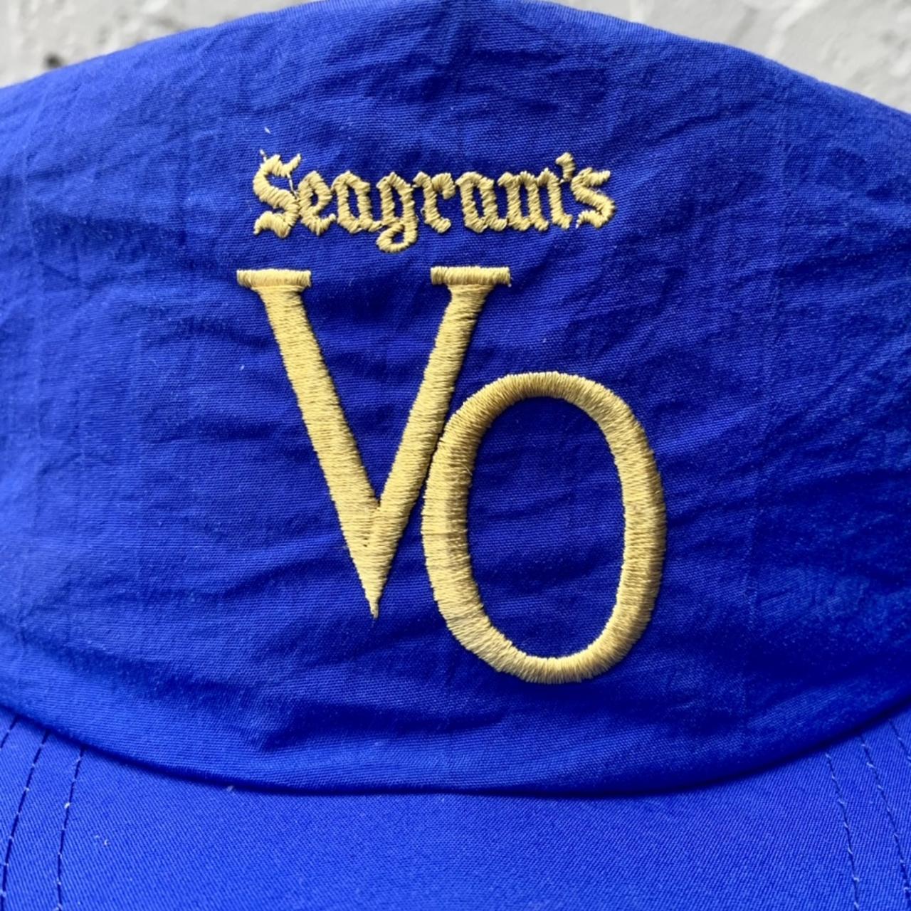 American Vintage Men's Blue and Yellow Hat | Depop