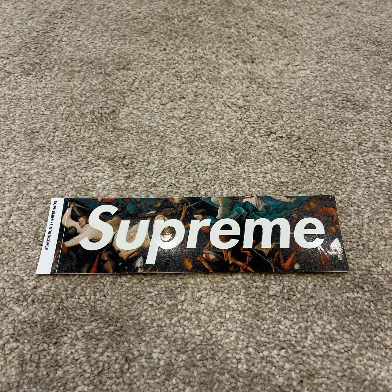 Supreme Undercover Box Logo Sticker #supreme - Depop