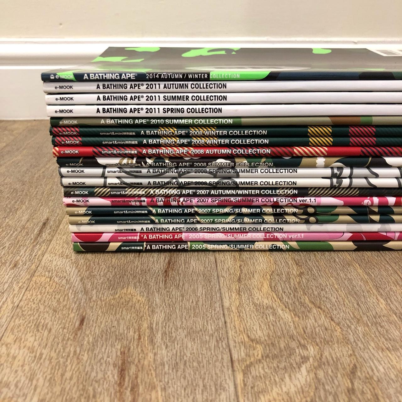 BAPE A Bathing Ape e-mook magazines, with stickers,... - Depop