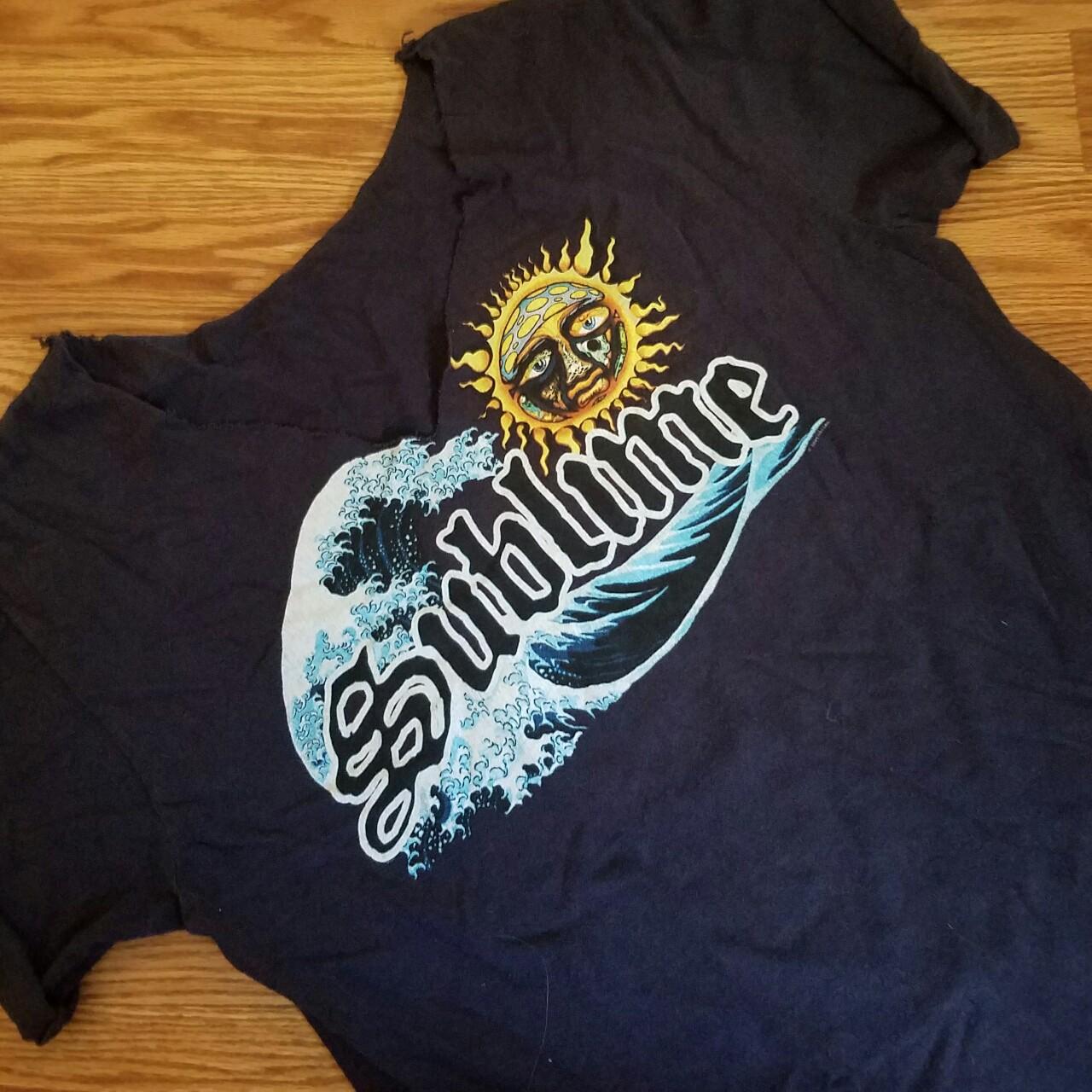 Sublime band shirt Size M Super soft Neck is cut... - Depop