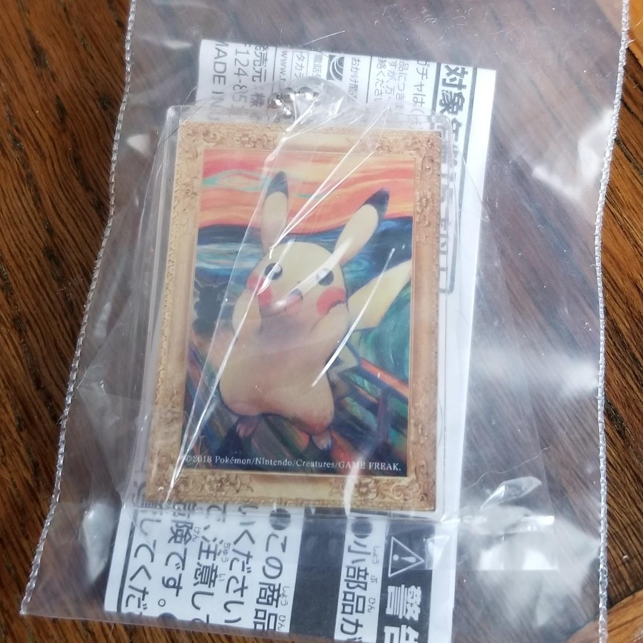 Pokemon x Edvard Munch's "The Scream" Pikachu... - Depop