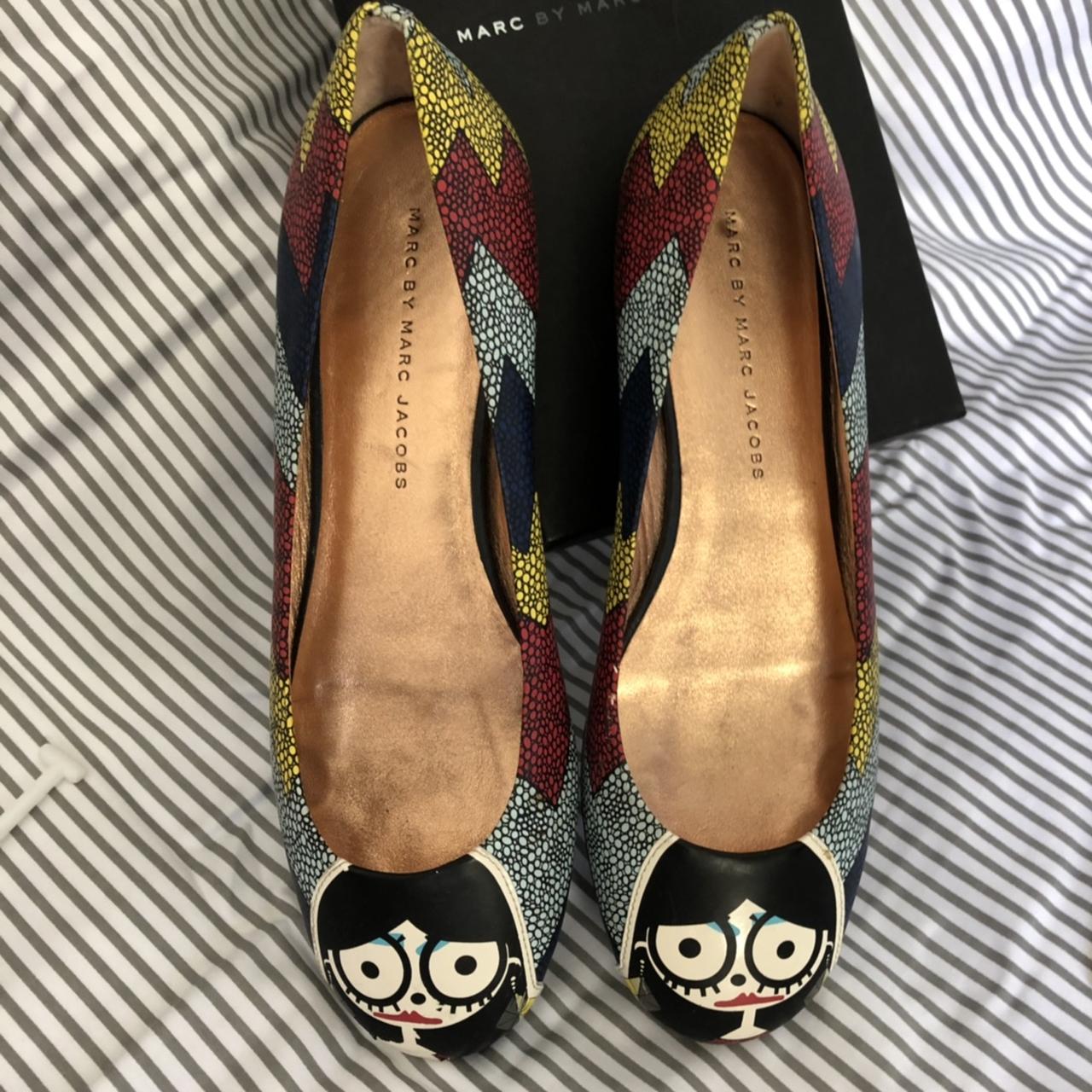 Limited Edition Marc Jacob Flats. Worn twice! Still... - Depop