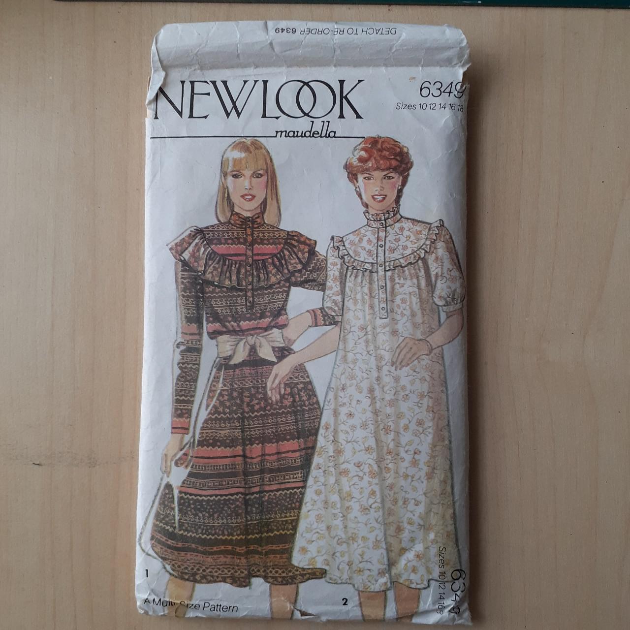 New Look 6349. Vintage dress sewing pattern. I have... - Depop