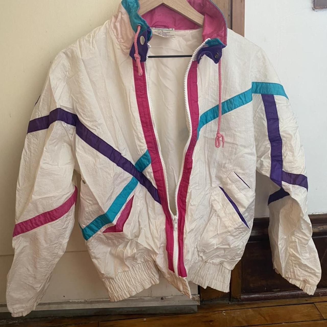 90’s windbreaker The classic 90’s pattern 😍 Great... - Depop