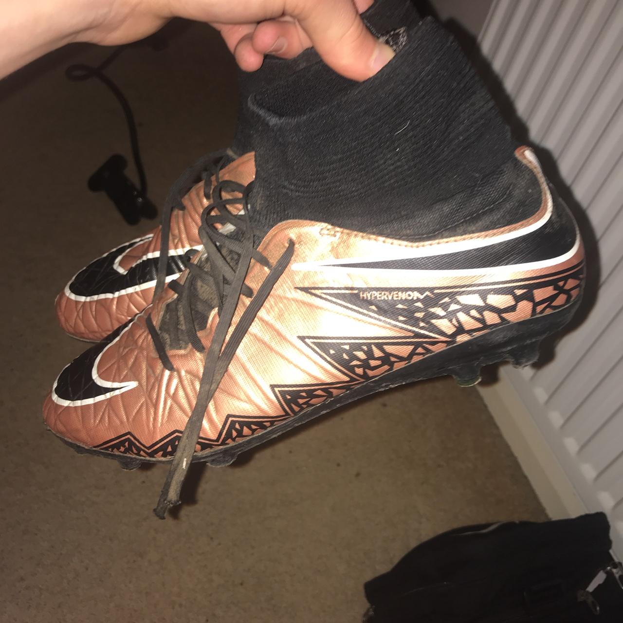 Nike hyper venom sock boots, worn for 1 season, uk... | Depop