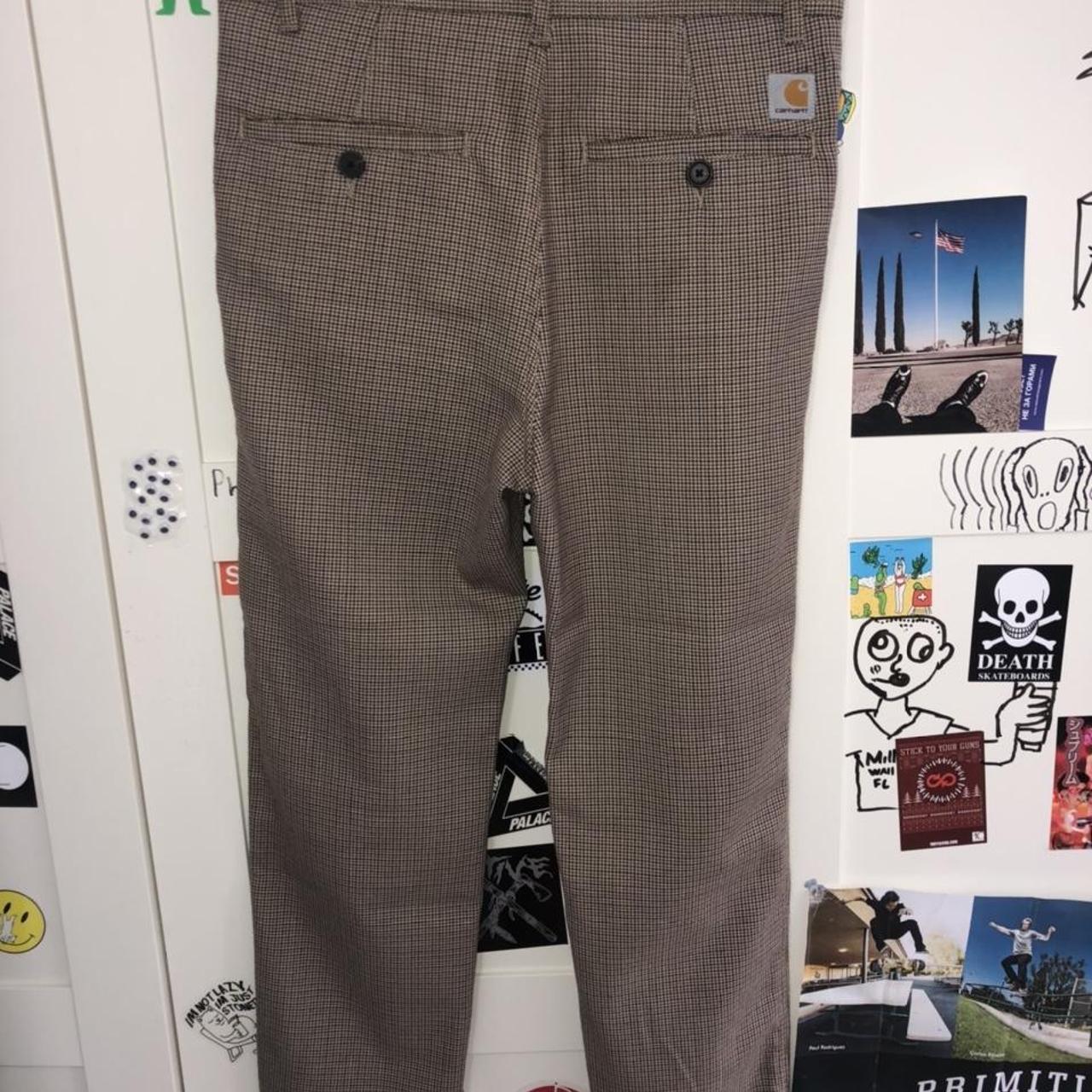 Carhartt Menson Pants Oso tweedy mate Small hole on... - Depop