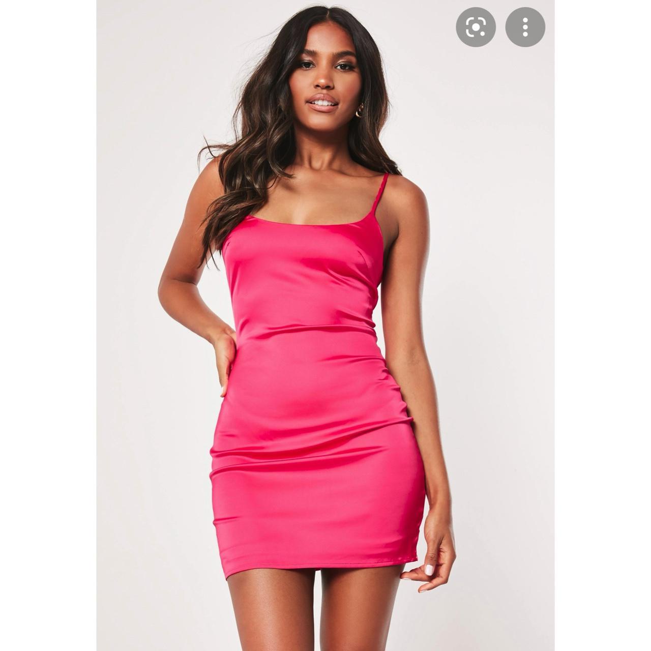 Missguided Women's Pink Dress | Depop