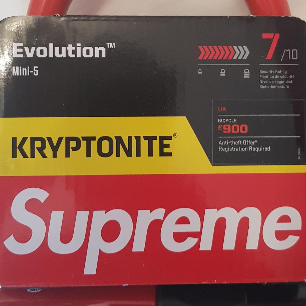 Supreme x Evolution Bike Lock If u can't get the... - Depop