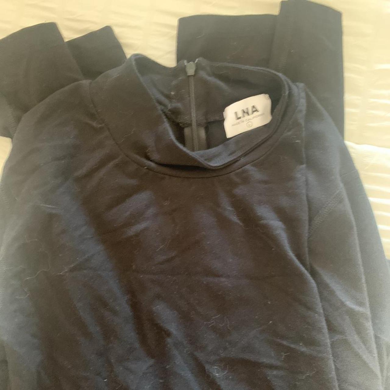 LNA black skintight romper - Depop