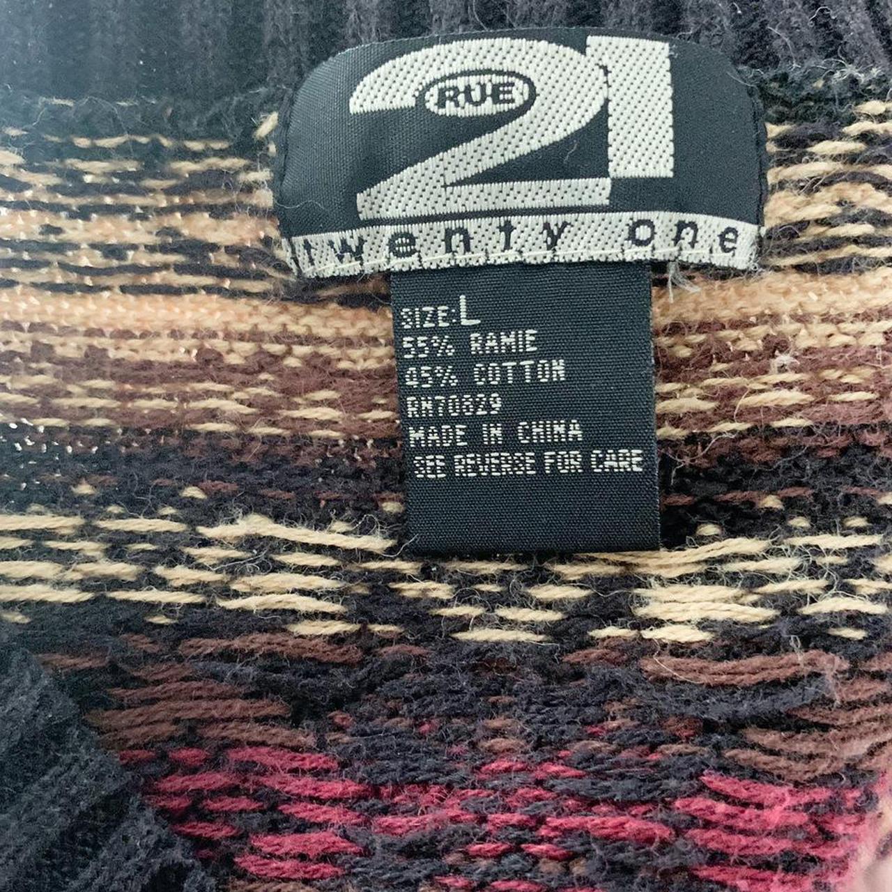 Y2K RuE21 SWEATER VEST Super Coze Size S/M Great... - Depop