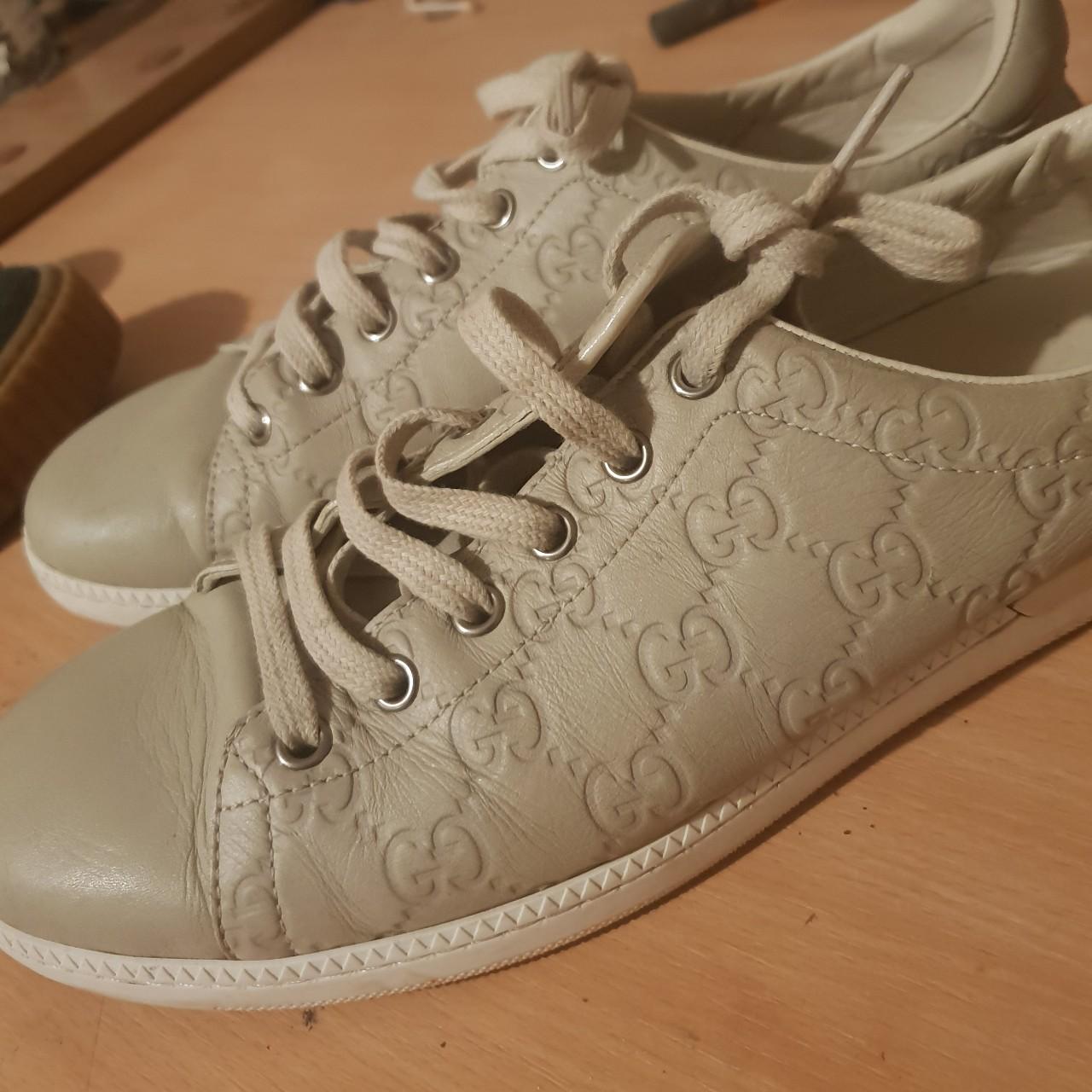 Gucci trainers 100% authentic Without box 6.5/10... - Depop