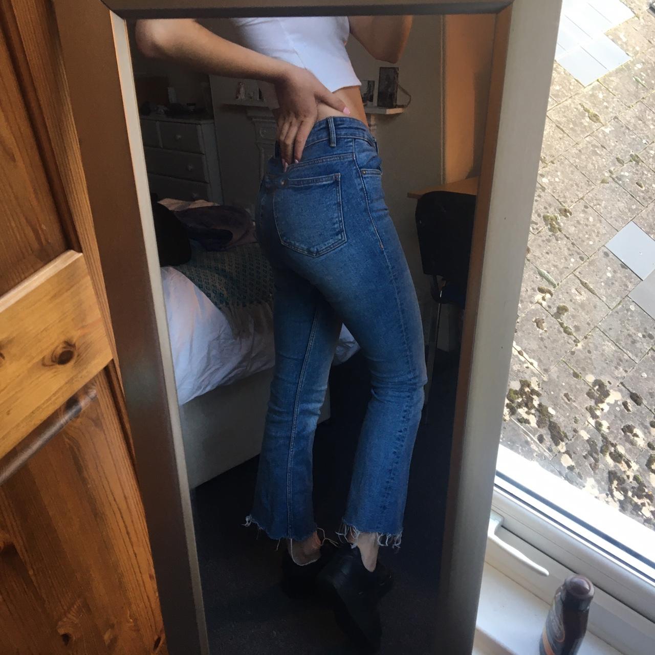 Zara kick flares Europe 36 - Depop
