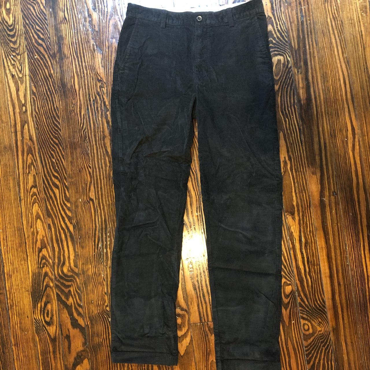 Black corduroy LL bean pants, size 33, 34. Not... - Depop