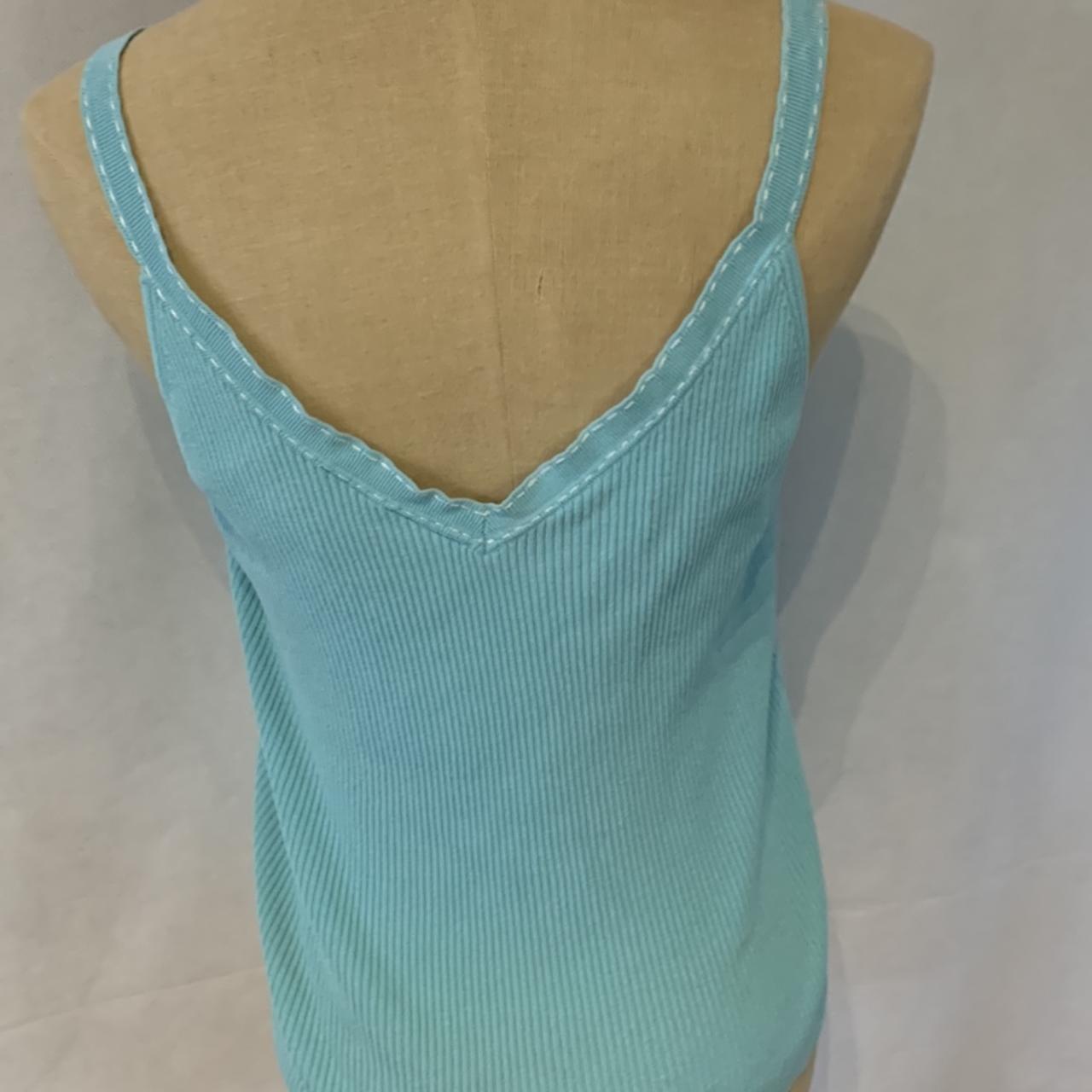 Hilliard and HANSON light blue summer spring tank... - Depop