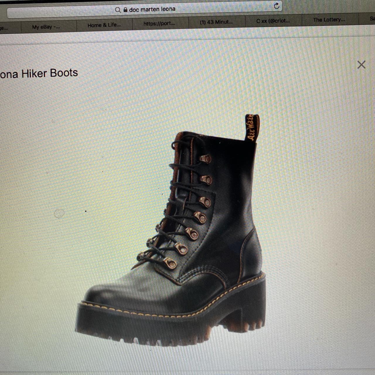 INTEREST CHECK amazing leona doc marten boots !!... - Depop