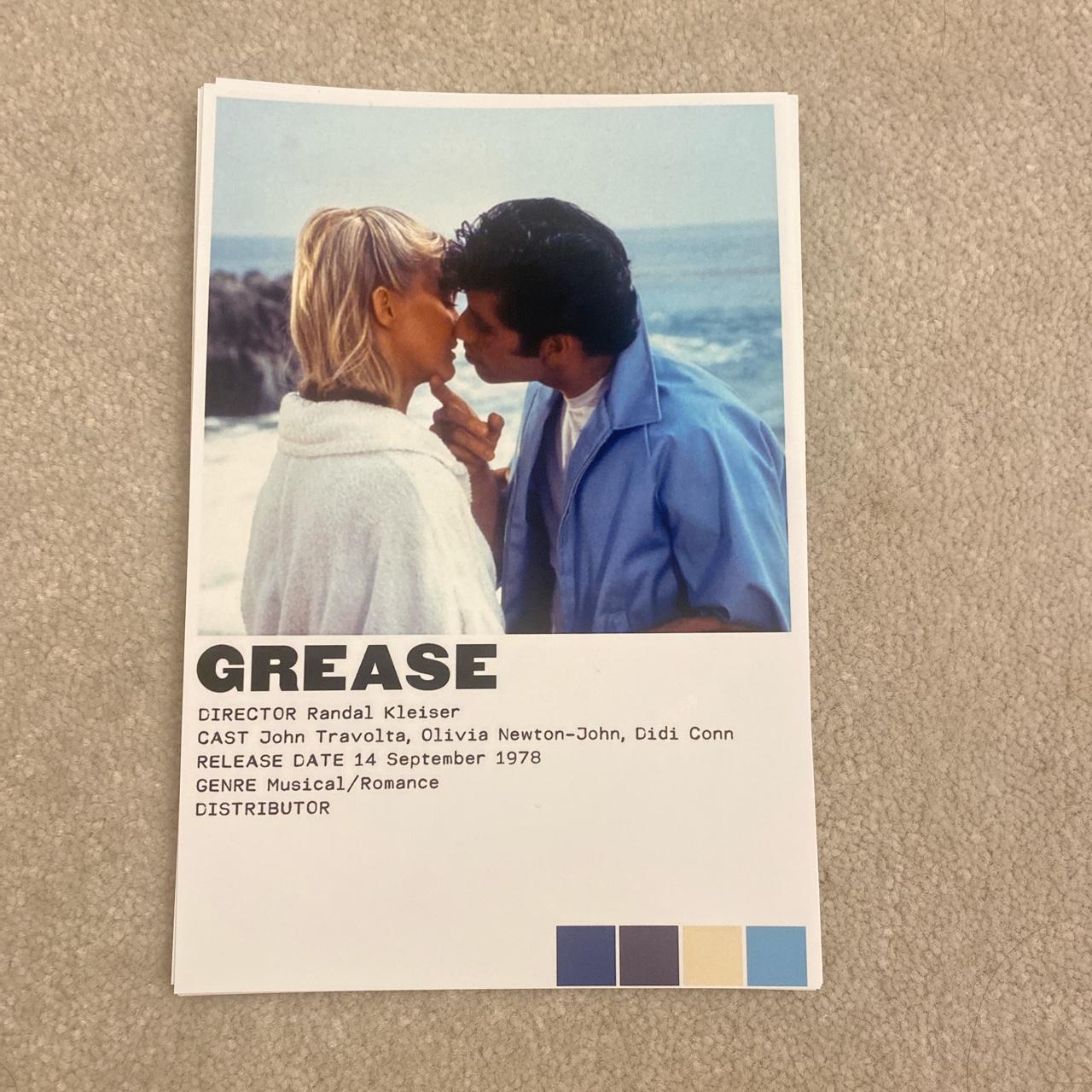 Movie print Grease print Movie Polaroid... - Depop