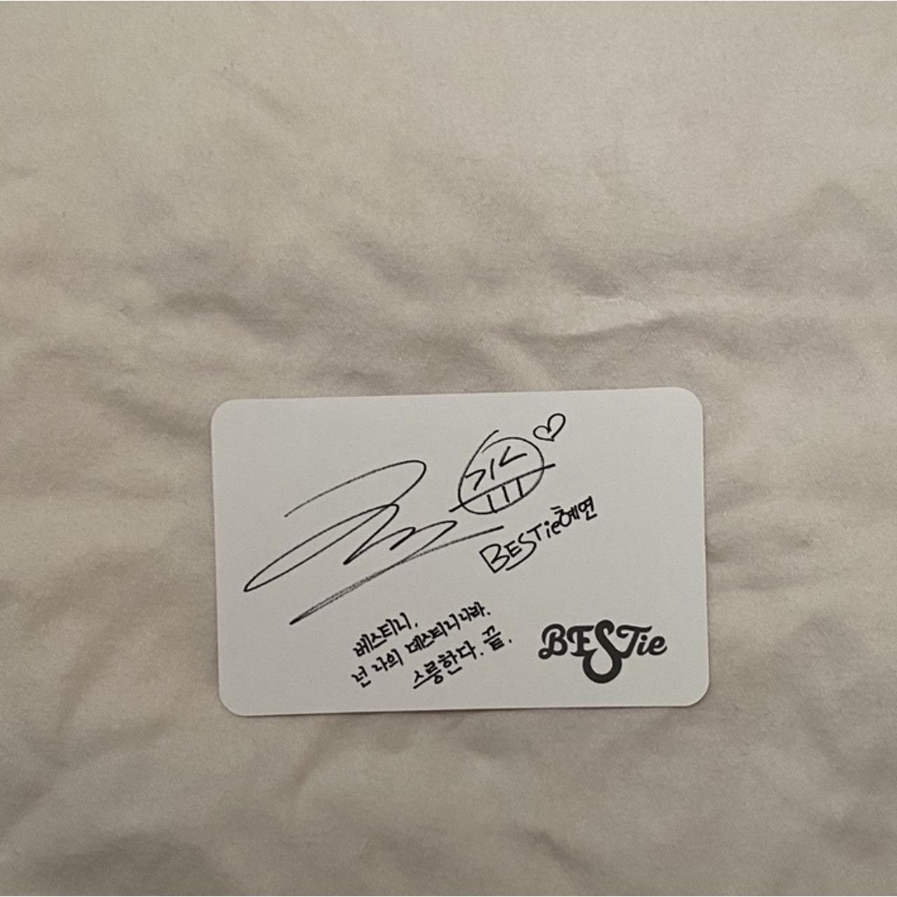 Bestie 2nd Mini Album Love Emotion Hyeyeon... - Depop