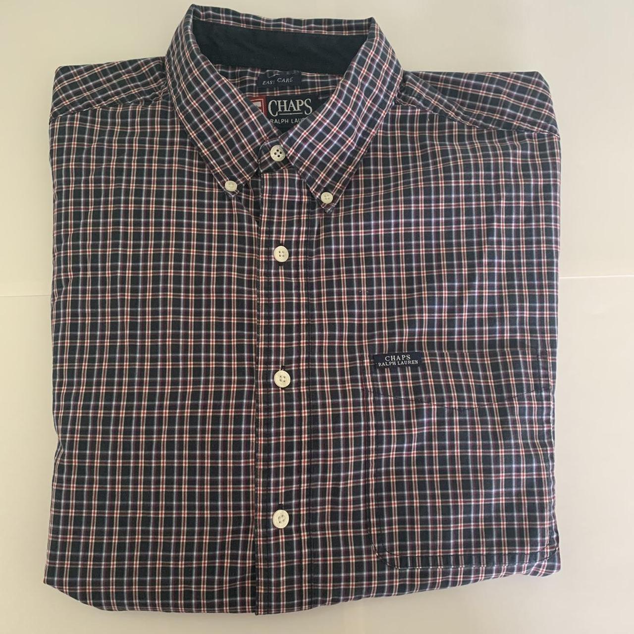 Chaps by Ralph Lauren casual shirt. Size LG, but... - Depop