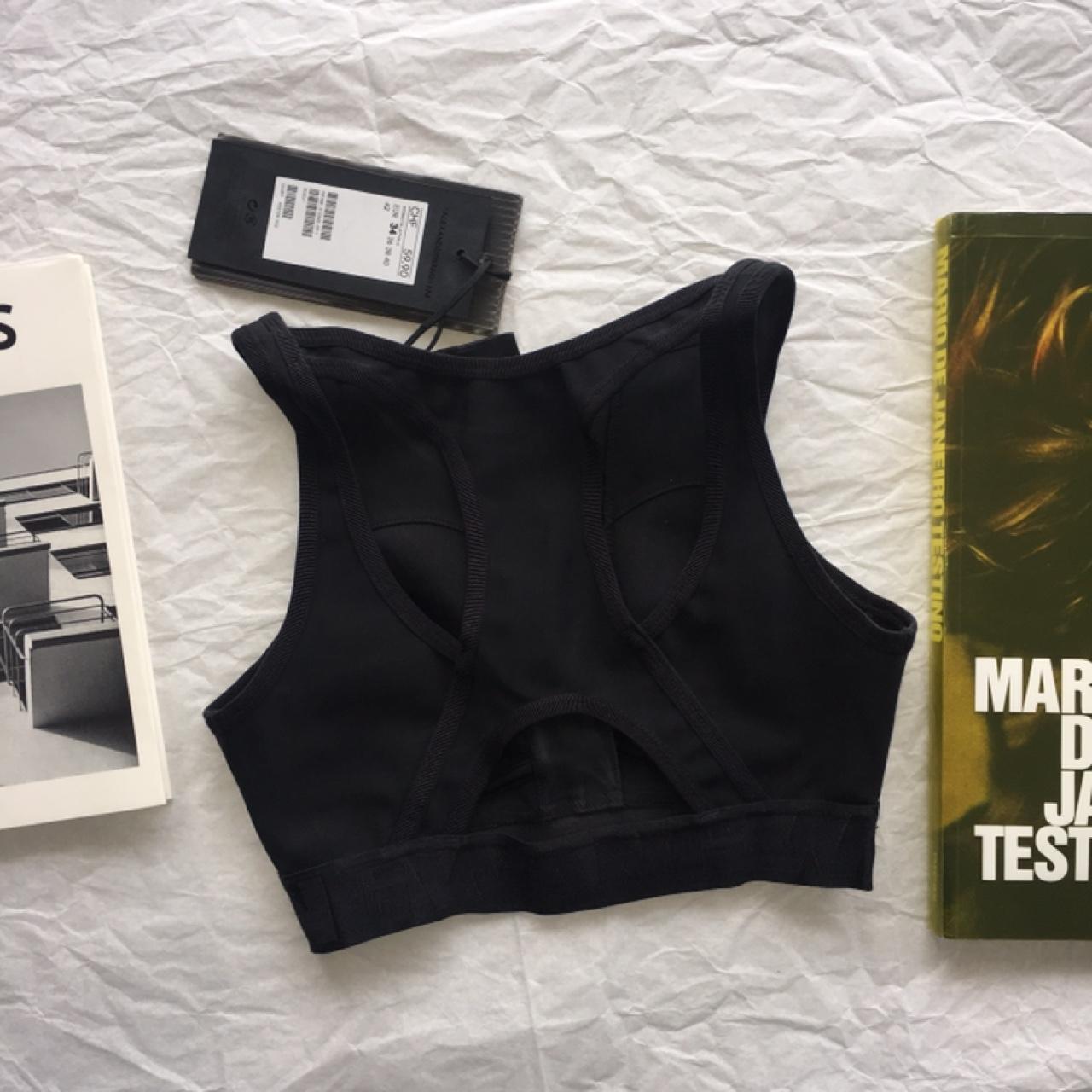 Rare ALEXANDER WANG X H&M sports bra / bralette.... - Depop