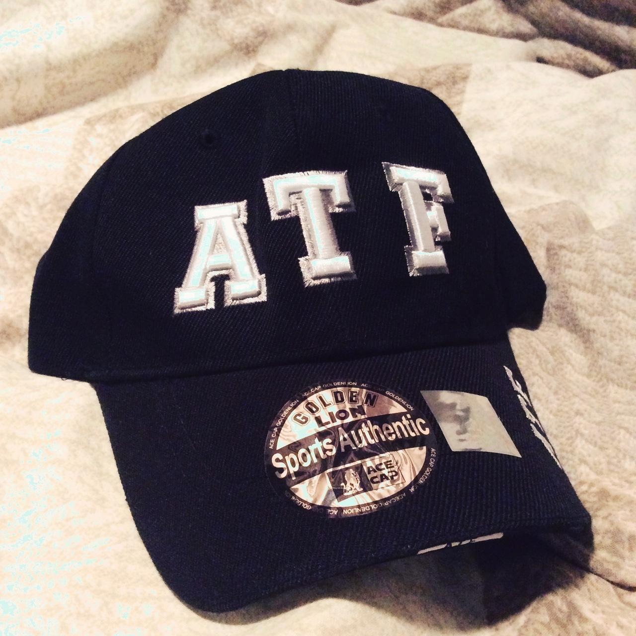 ATF Men's Black Cap. Bought in New York last year... - Depop
