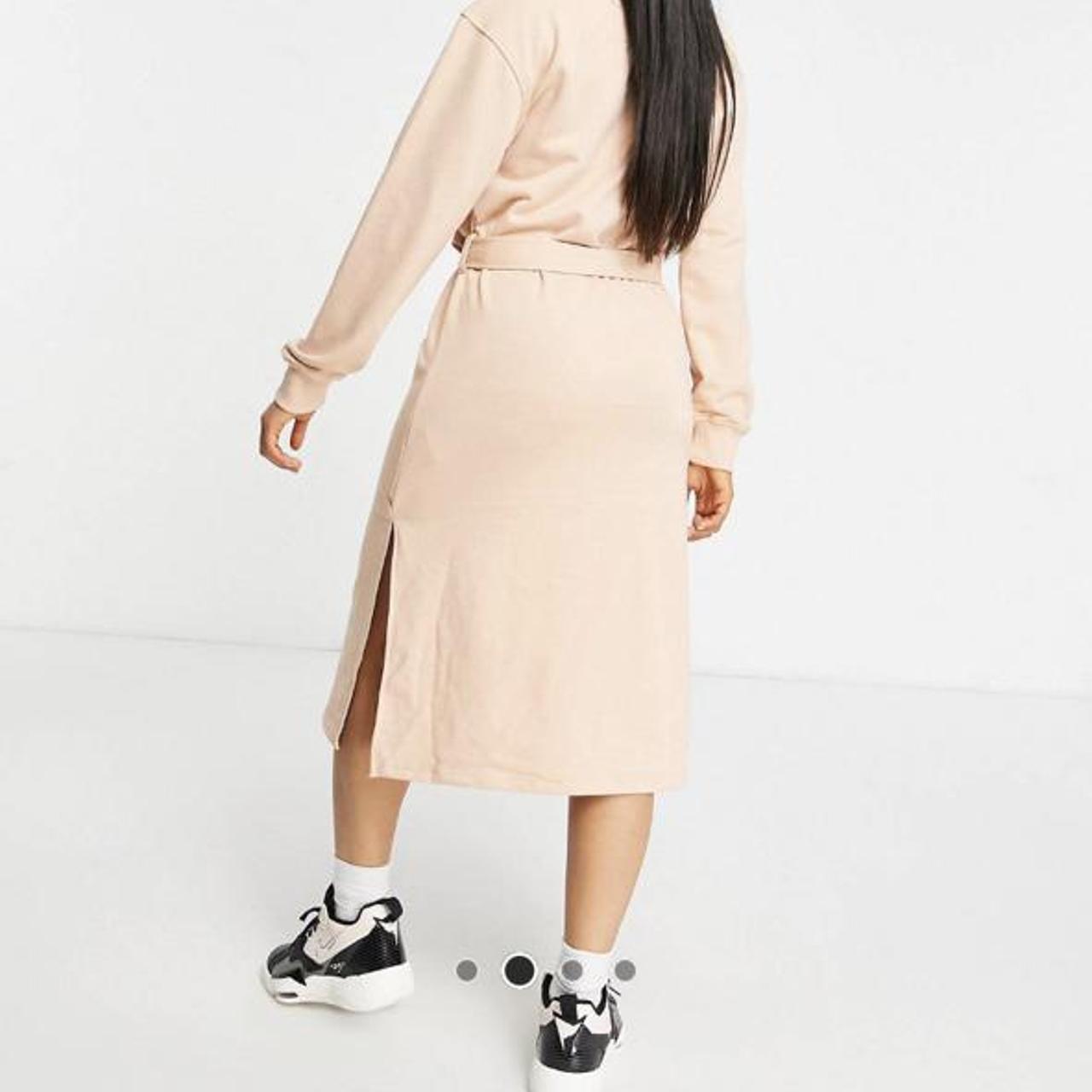 Missguided basic midi sweater dress size 8 excellent... - Depop