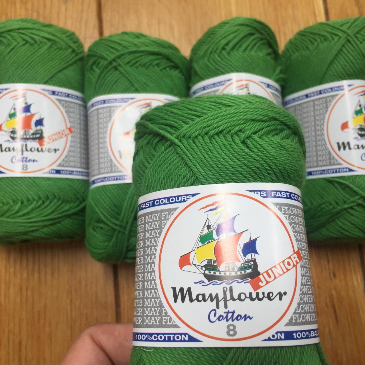 5 x 50g acrylic yarn, Green, Message for bundles :)... - Depop